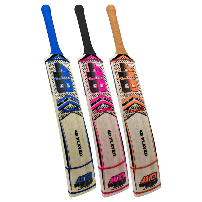 Soft Ball Cricket Bat 4 Band Player Edition Durable Gear – Cricketer ...