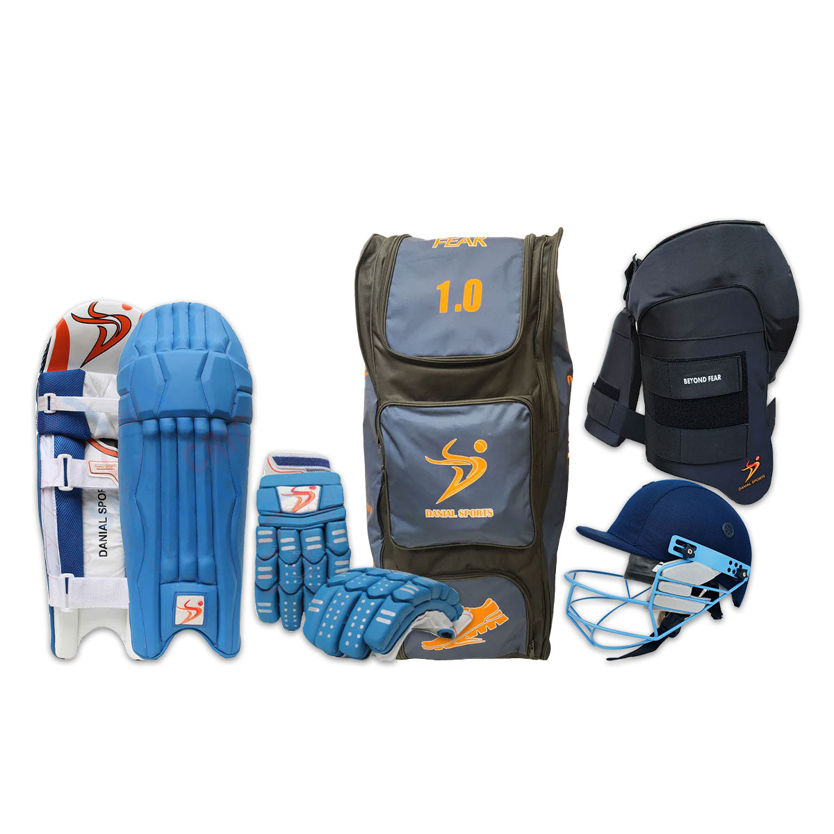 Cricket Batting Set DS 1.0 Blue – Buy Online Cricketer Point ...