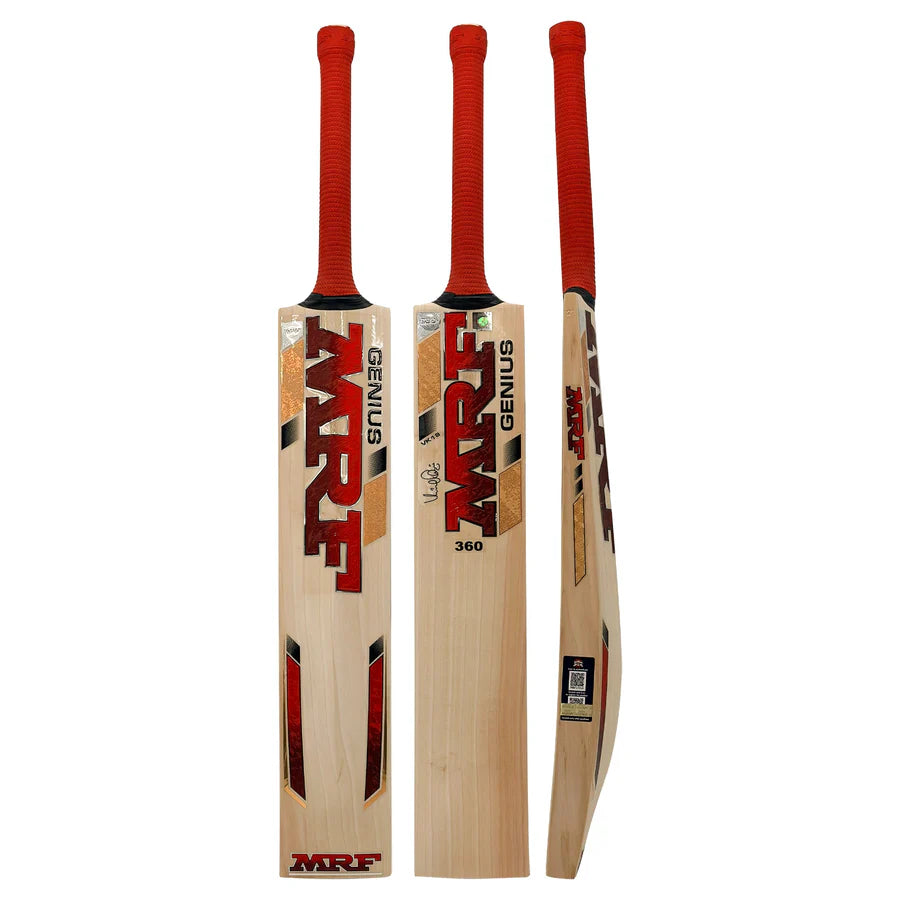MRF Genius 360 English Willow Bat – Premium Power & Balance – Cricketer ...