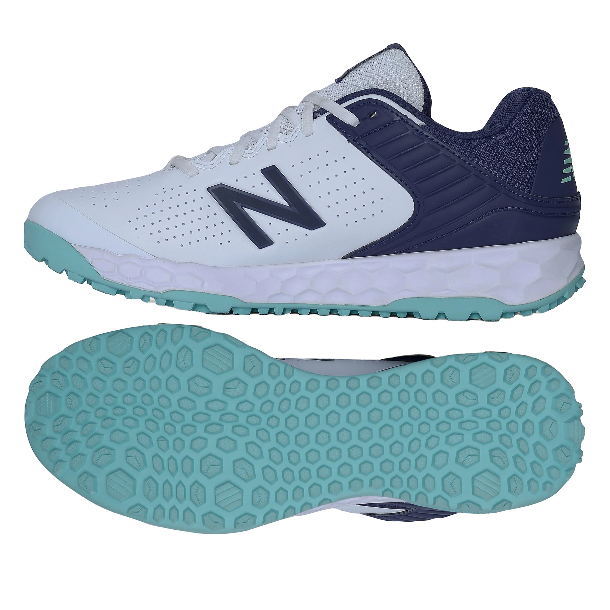 Cricket Shoes New Balance CK4020 J4 White/Jade – Buy Online – Cricketer ...