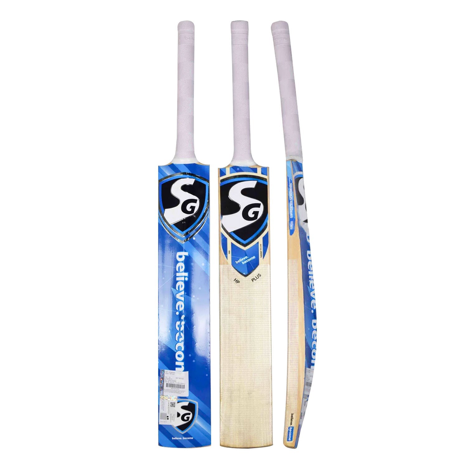 SG HP Plus Kashmir Willow Cricket Bat | Buy Online at Cricketer Point ...
