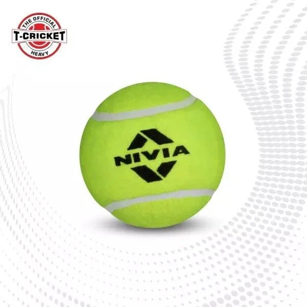 Nivia Heavy Tennis Ball – Long-Lasting Bounce & Grip – Cricketer Point ...